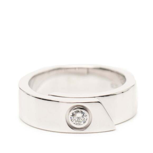 Cartier | Jewelry | Cartier 8k Silver Ring 5 | Poshmark